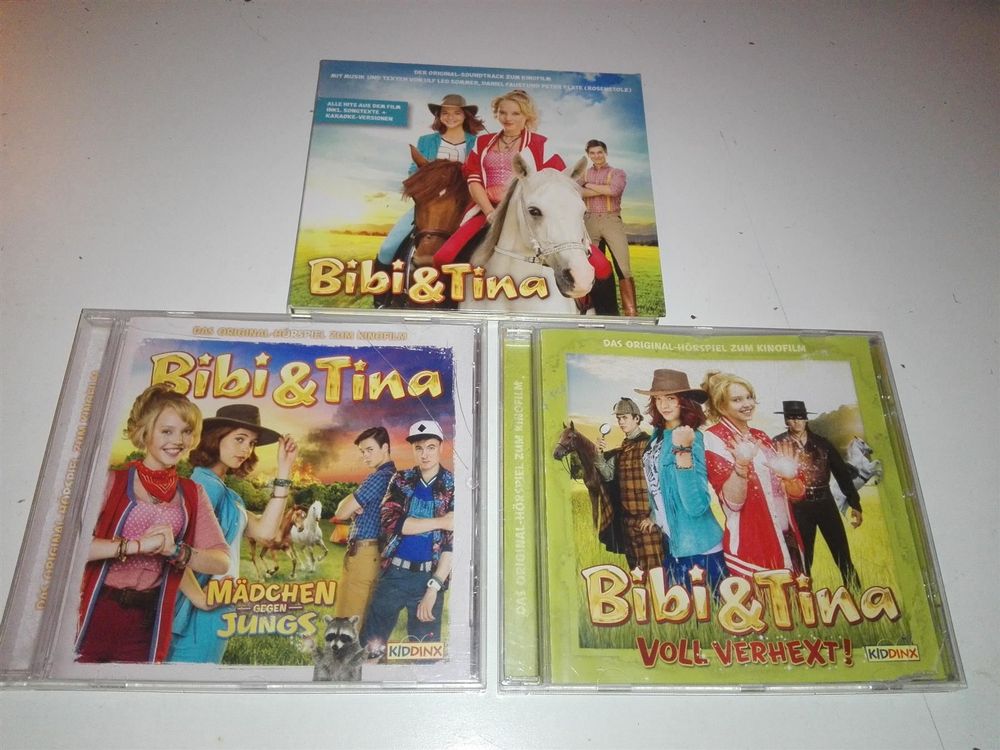 2x Bibi & Tina Hörspiele + Soundtrack CD | Kaufen auf Ricardo