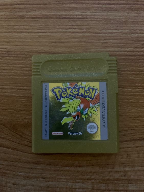 Pokemon Gold (FRA) Speicherbatterie getestet für Gameboy (Gebraucht) in ...