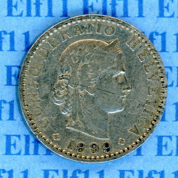 CHF___0.20 1899 -ss 20 Rappen (Gebraucht) in Widnau für CHF 6 – mit Lieferung auf Ricardo kaufen