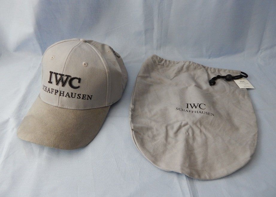 IWC Cap - graue Baseballkappe mit Staubbeutel - NEU (Neu (gemäss ...