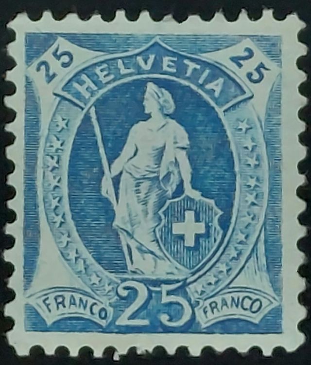 1908 Stehende Helvetia 95B** postfrisch Kat 40.- (Neu (gemäss Beschreibung)) in Seltisberg für ...