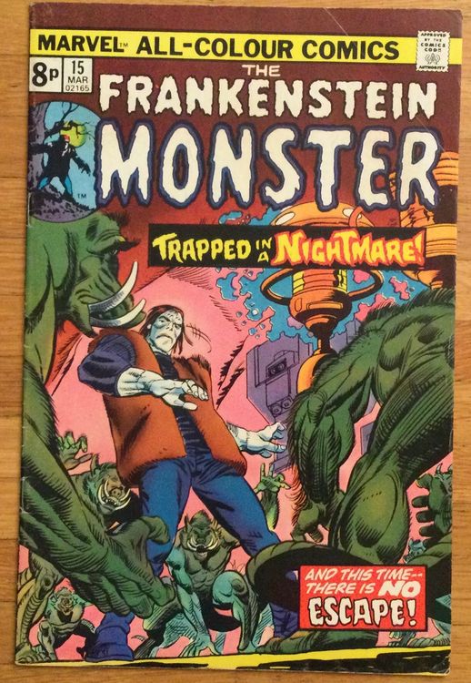 The Frankenstein Monster - Nr. 15 - Marvel (Gebraucht) in für CHF 17 ...