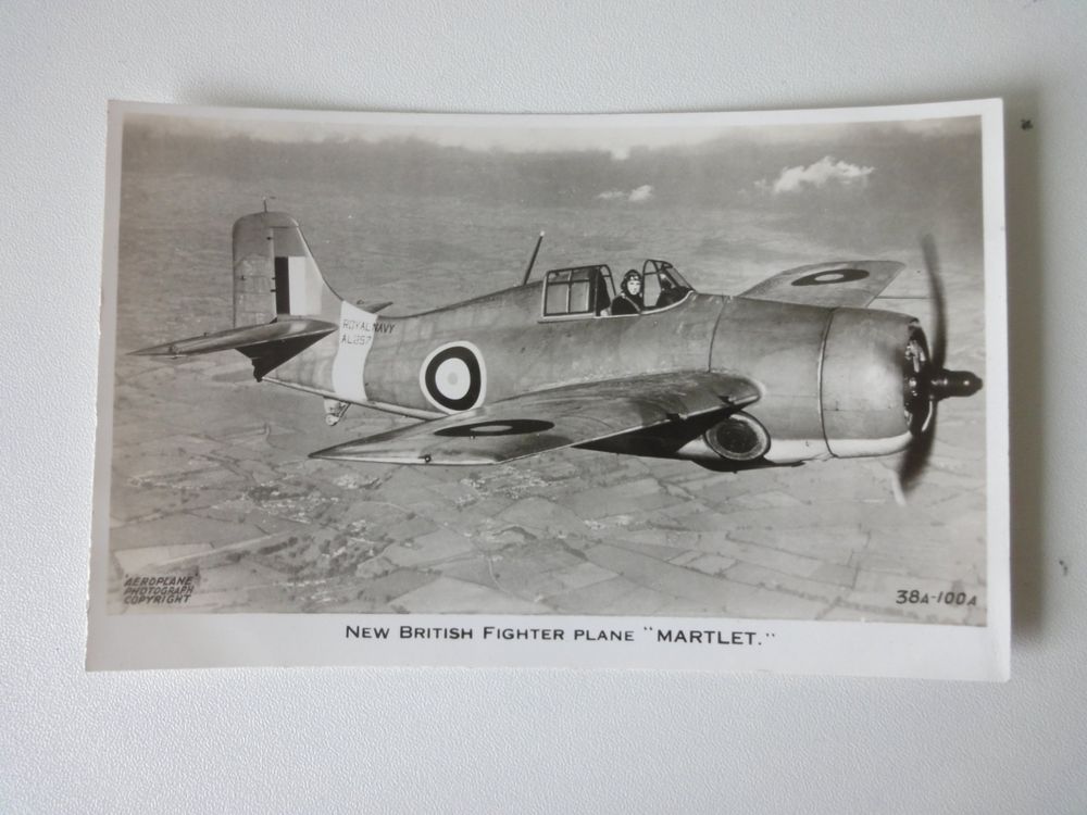 14.) British Fighter Plane "Martlet" | Kaufen auf Ricardo