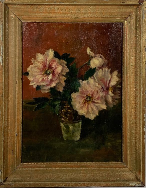 Antikes Stilleben Gemälde mit Rosen unleserlich Signiert (Gebraucht) in Root für CHF 65 – mit ...