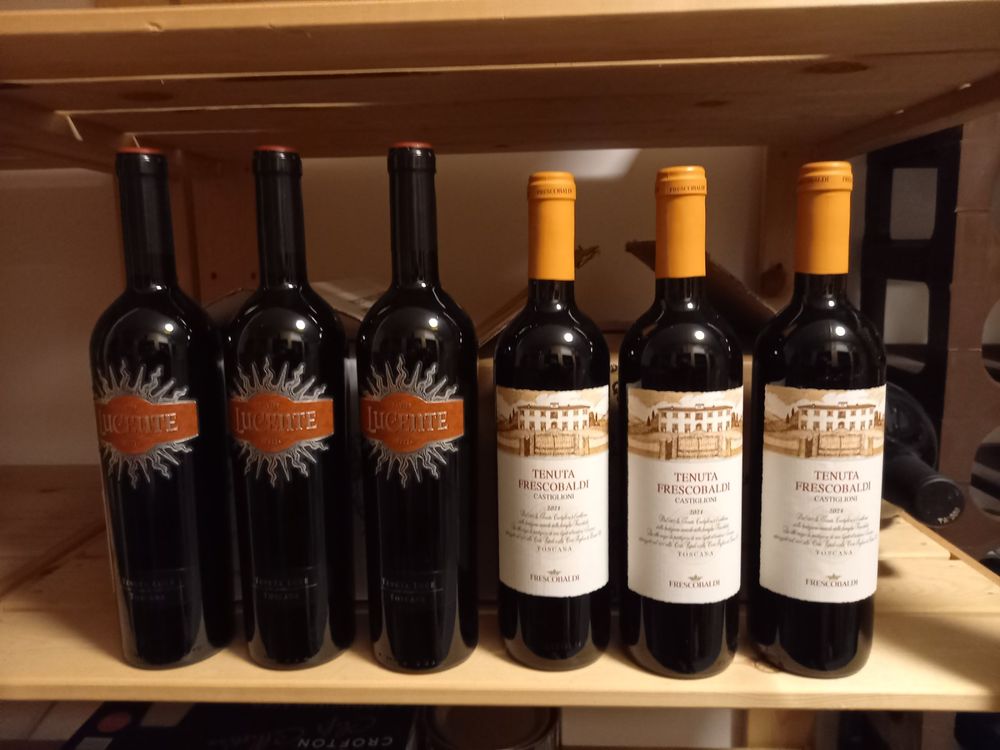 Lucente 2021 + Frescobaldi Castiglioni 2021 (Neu (gemäss Beschreibung)) in Courtételle für CHF ...