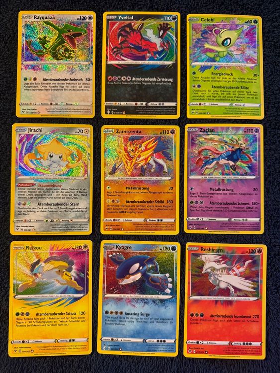 Pokemon Amazing Rares komplettes 9er Set, Top Zustand! | Kaufen auf Ricardo