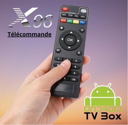 Télécommande universelle Android TV Box x96... (Neu (gemäss ...