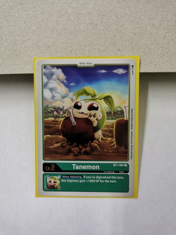 Digimon/Tanemon BT1-007 – Rare | Kaufen auf Ricardo