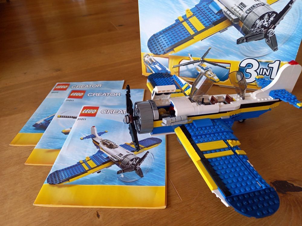 Lego Creator 31011 Propellermaschine & 31034 Zukunftsflieger | Kaufen ...