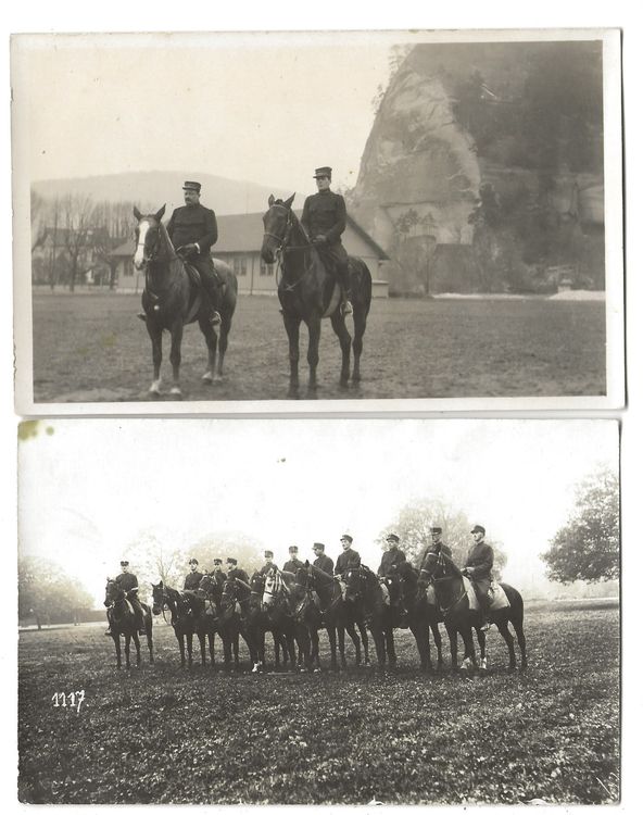 Militär - Kavallerie - 2 AK - Burgdorf - Foto-AK - um 1915 | Kaufen auf Ricardo