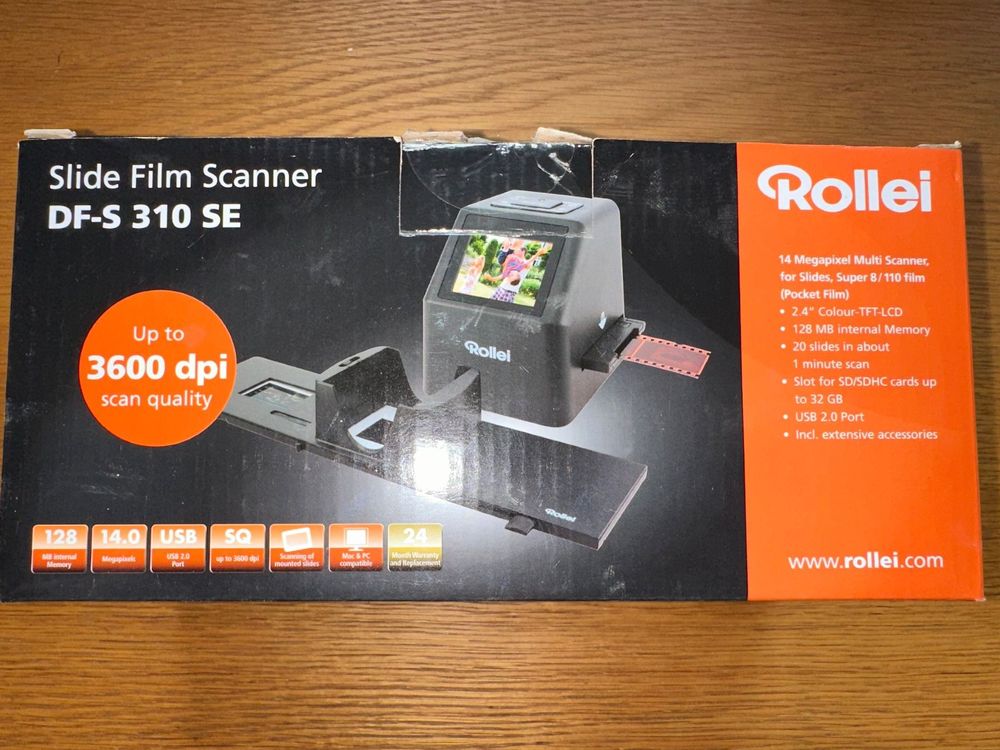 Rollei Dia-Film-Scanner bis zu 3600dpi (Gebraucht) in Grenchen für CHF ...
