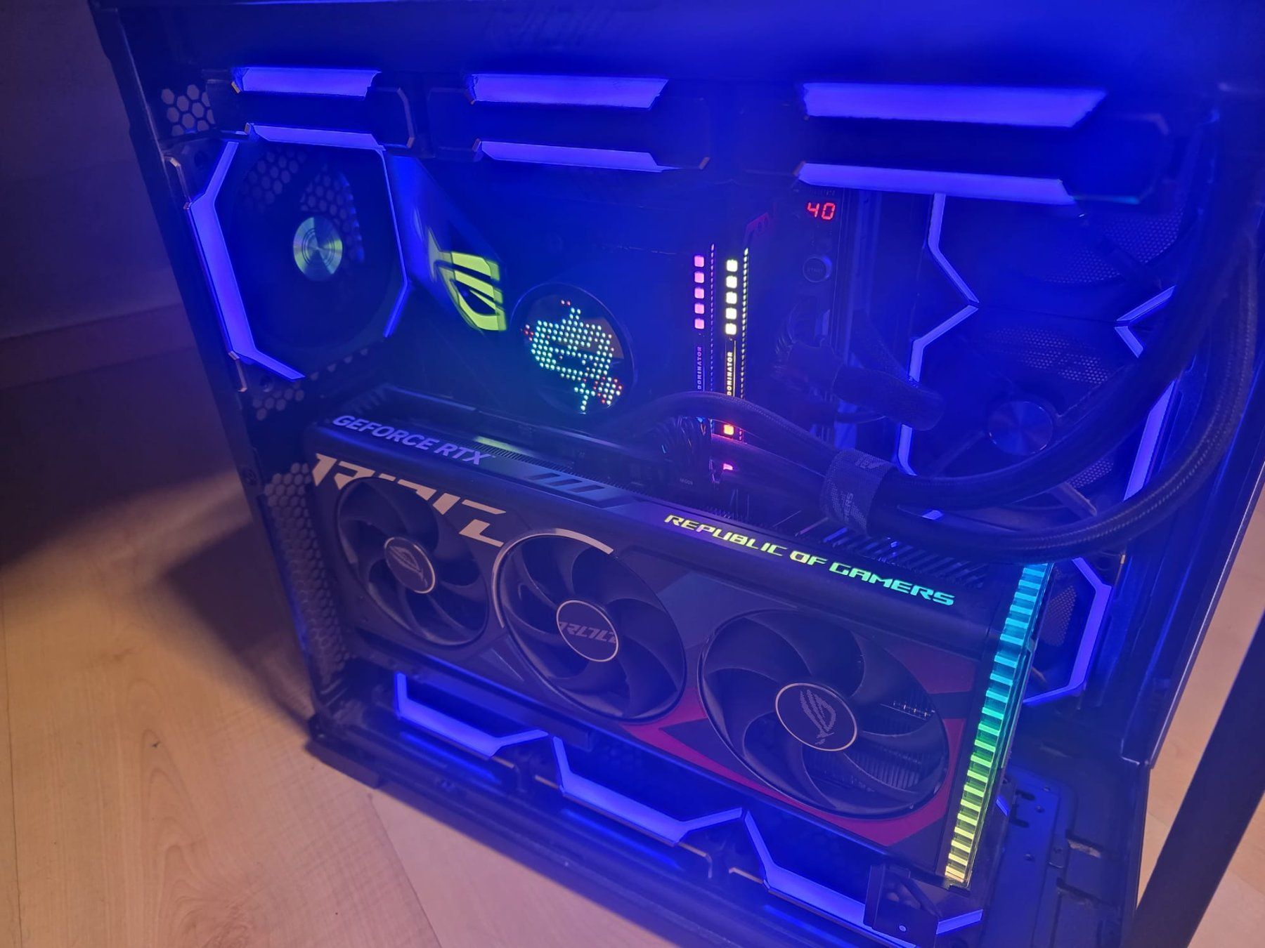 Gaming PC Intel 13th Gen i9-13900k / Asus RTX 4080 Strix (Gebraucht) in ...