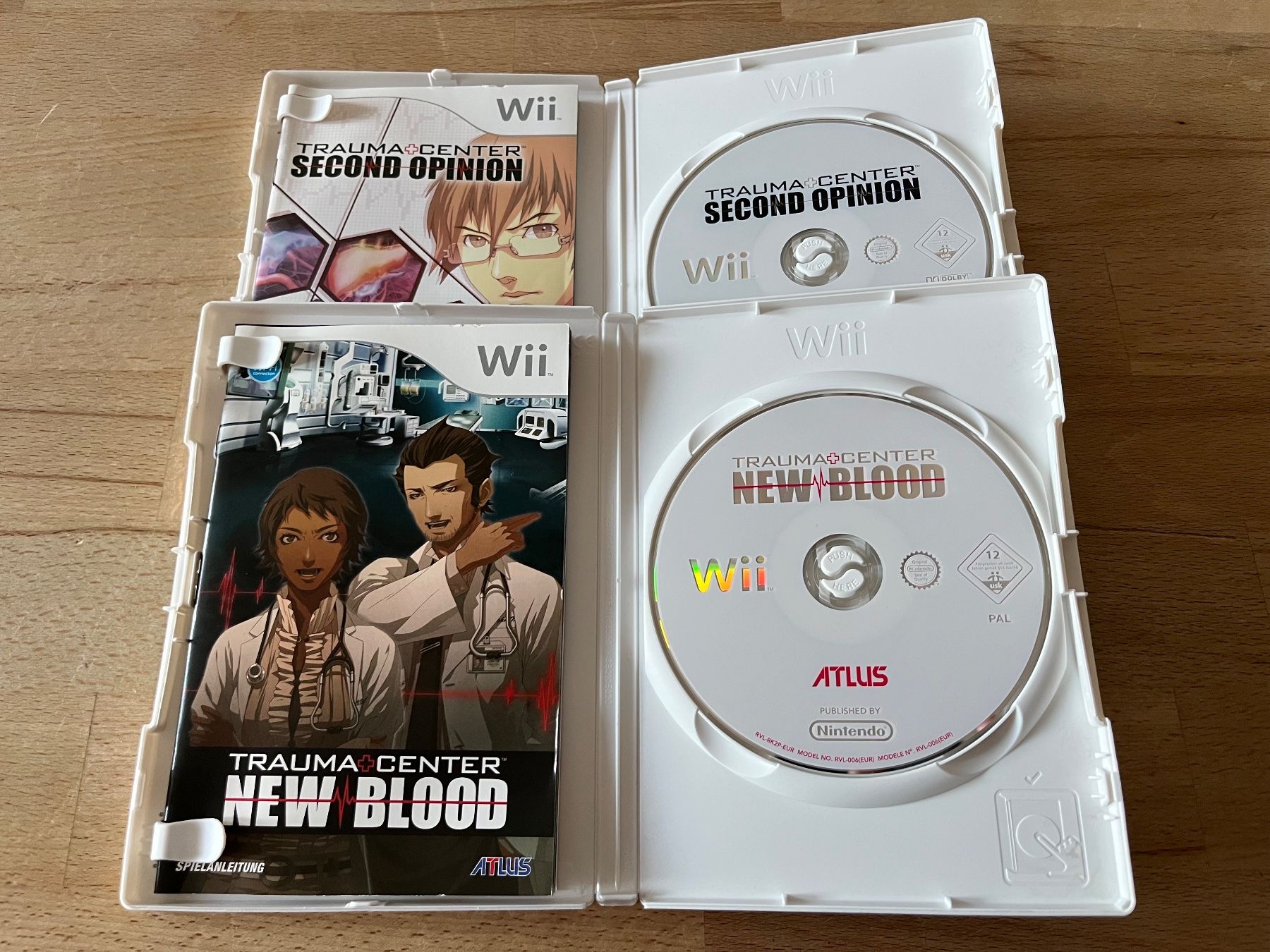 Trauma Center: Second Opinion & New Blood, Wii, by Atlus (Gebraucht) in ...