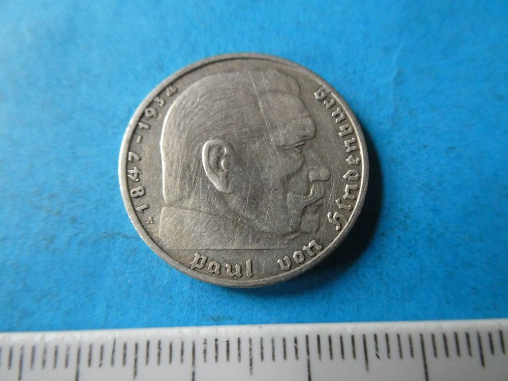 Dt. Reich 1937 A, 2 Reichsmark - Silber | Kaufen auf Ricardo