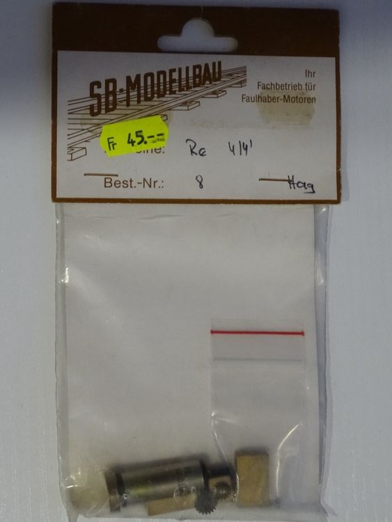 SB Modellbau, Nr: 8, Faulhaber , Hag Re 4/4 I Umbausatz, NEU | Kaufen auf Ricardo