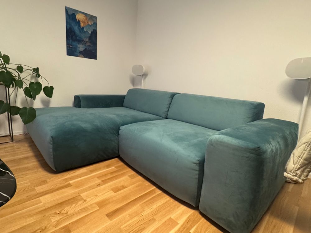 Mycs Sofa Ozeangrün (Gebraucht) in Zürich für CHF 1600 – nur Abholung ...