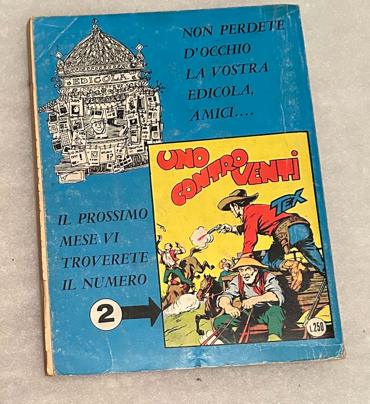 Tex – Band 1: La Mano Rossa (Original italienische Ausgabe) (Gebraucht ...