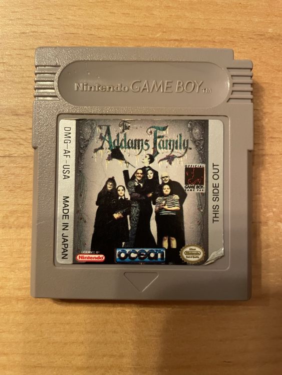 Addam‘s Family Game Boy Game (Gebraucht) in Würenlingen für CHF 12 ...