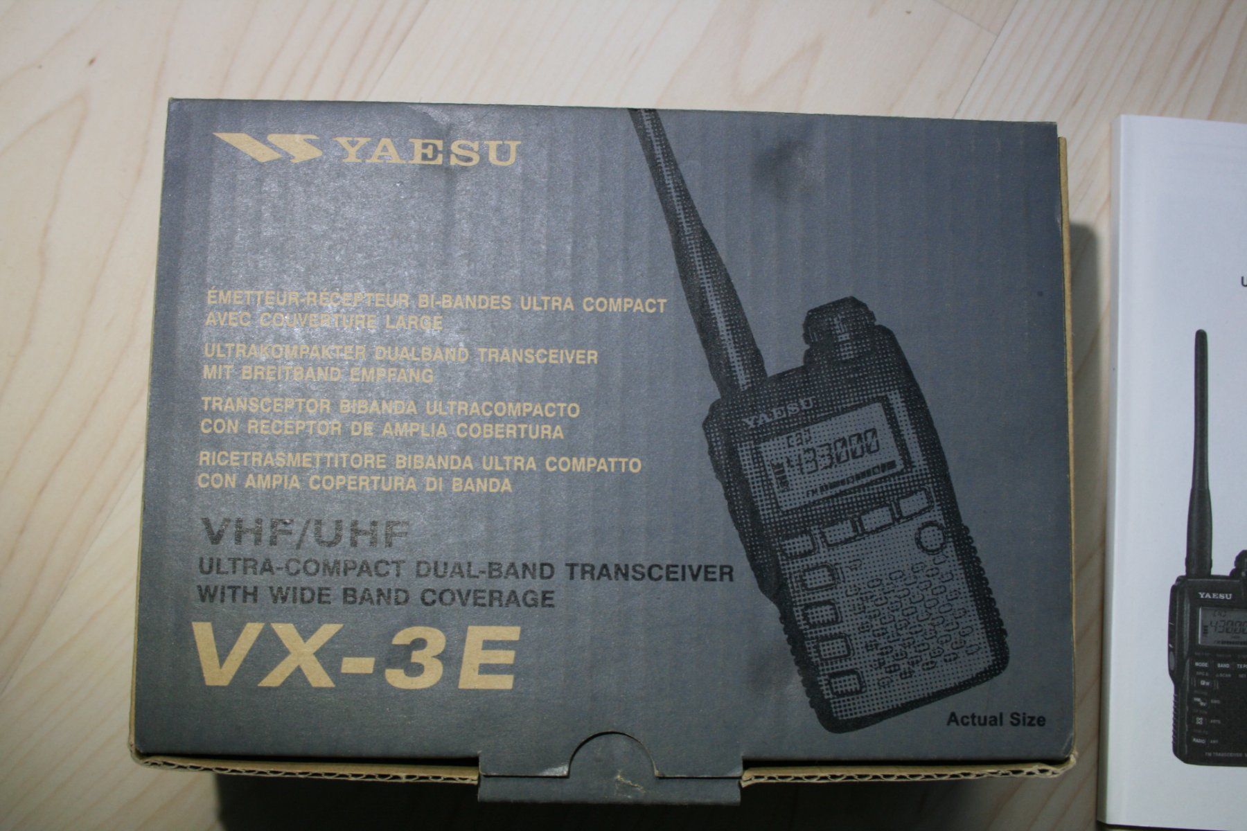 Yaesu VX-3E, Ultrakompakter Dualband-Transceiver Amateurfunk (Gebraucht ...