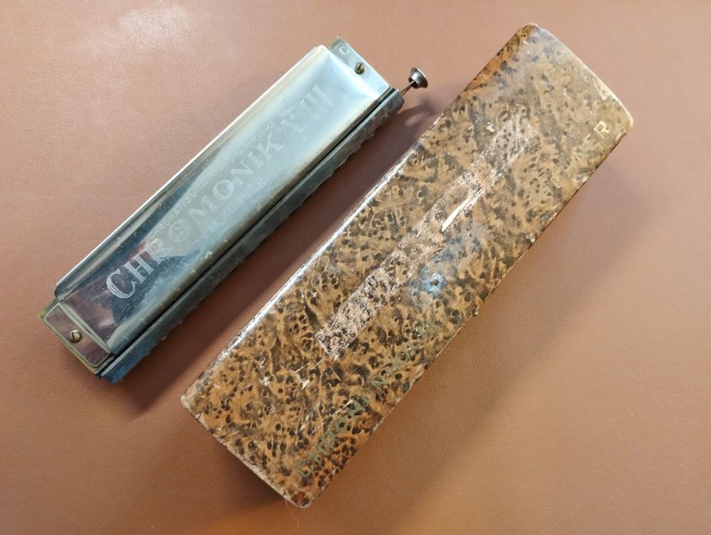 Hohner Chromonika III (Modell 280) – Vintage 64-Ton Muha (Gebraucht) in ...