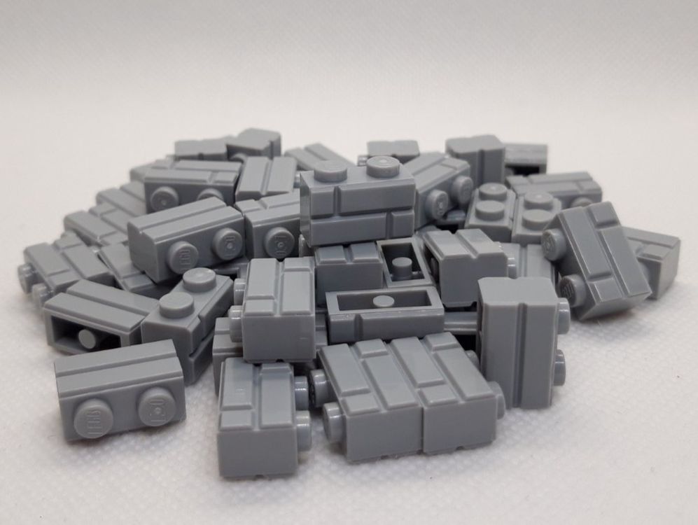 Lego 50 Stk. Mauersteine 1x2 (Profile brick) (new) | Kaufen auf Ricardo
