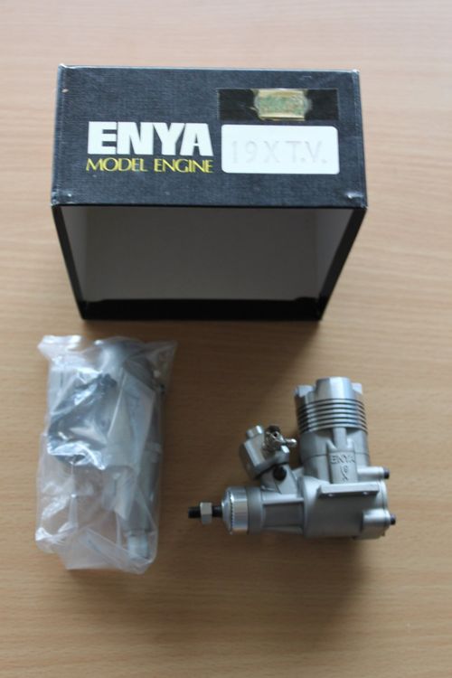 Modellmotor Enya 19 X T.V. mit Schalldämpfer Model 4101 (Neu (gemäss ...