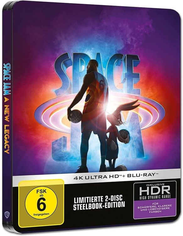 Space Jam 2 - A New Legacy (2021) Steelbook, 4K UHD BD & BD (Neu und ...