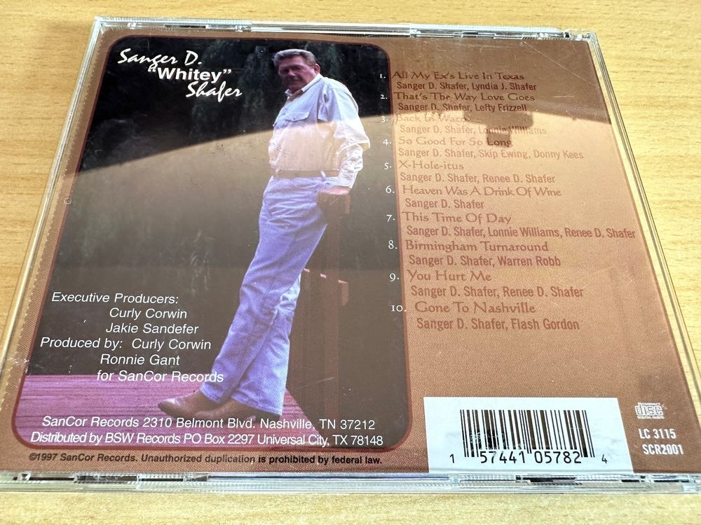 Sanger D. "Whitey" Shafer* – So Good For So Long (Gebraucht) in Rikon ...