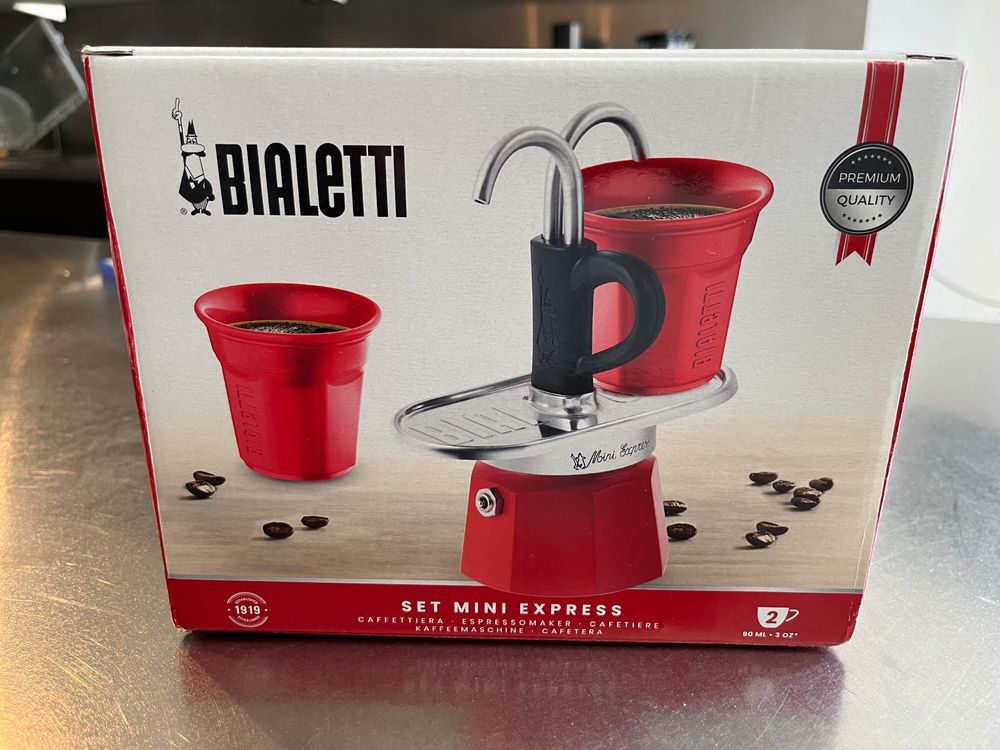 Bialetti Set Mini Express (Neu und originalverpackt) in Genève für CHF 20 – mit Lieferung auf ...