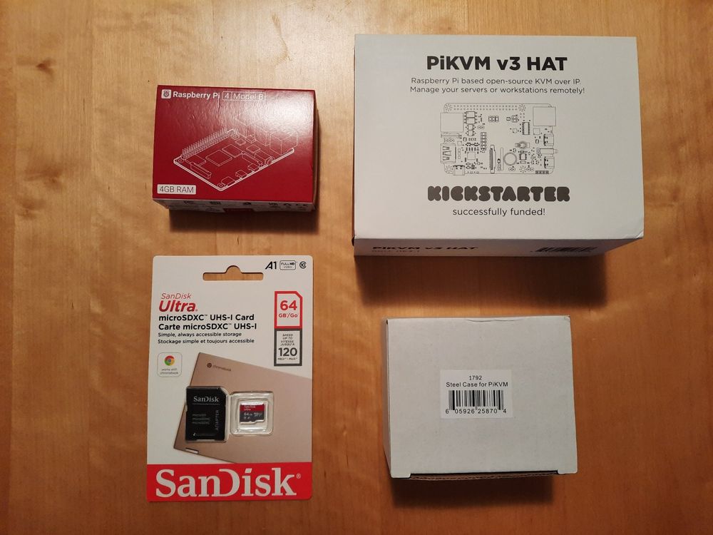 PiKVM v3 HAT + Steel Case + Raspberry Pi 4 4GB (D'occasion) à GENEVE ...