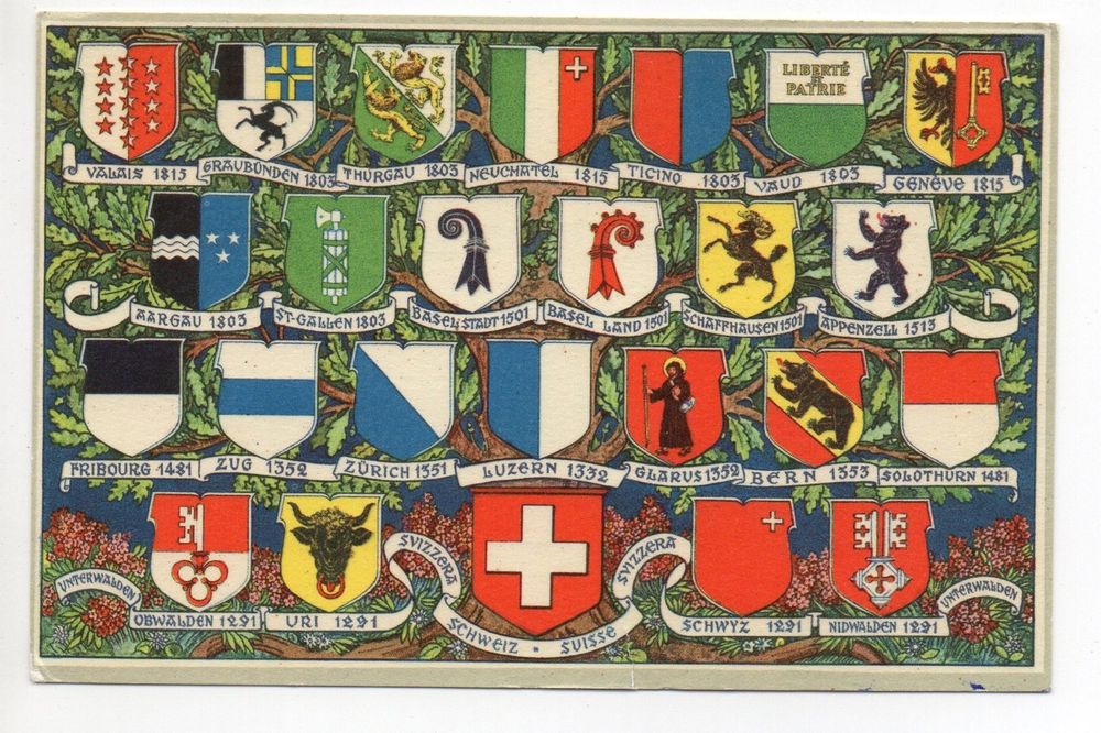 WAPPEN KANTONE Schweiz Suisse Svizzera | Kaufen auf Ricardo
