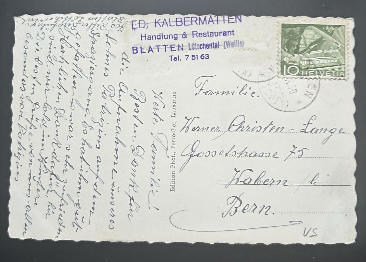 AK Blatten im Lötschental (Gebraucht) in Horw für CHF 10 – mit ...