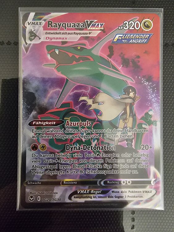 Rayquaza Vmax Alt art (Neu (gemäss Beschreibung)) in Kilchberg ZH für ...
