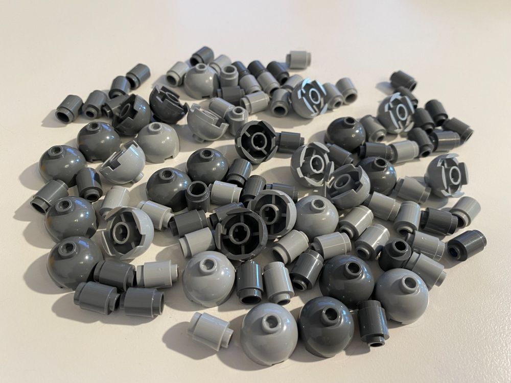 Lego*100*Rundsteine*A51* | Kaufen auf Ricardo