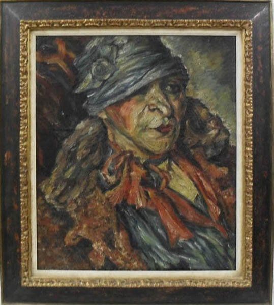 OELG. Sehr schönes expressives Damen Porträt um ca. 1925 (Gebraucht) in ...