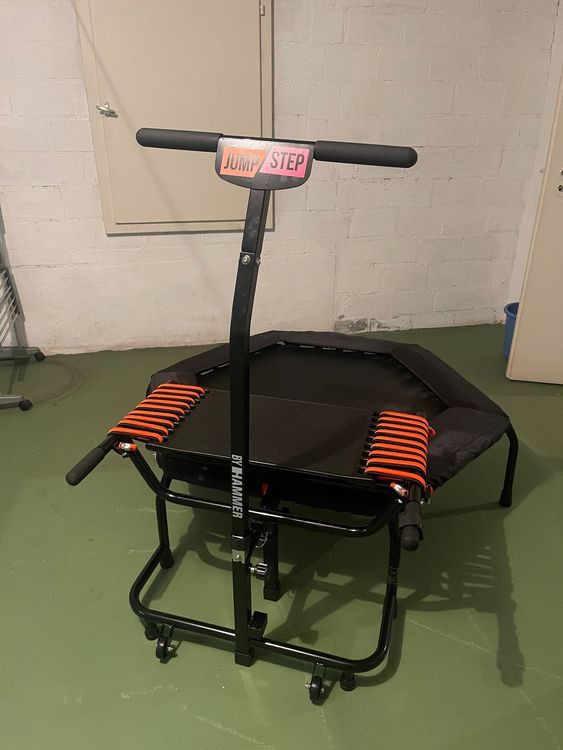 Fitnesstrampolin JumpStep Pro mit Step-Board (Neu (gemäss Beschreibung ...