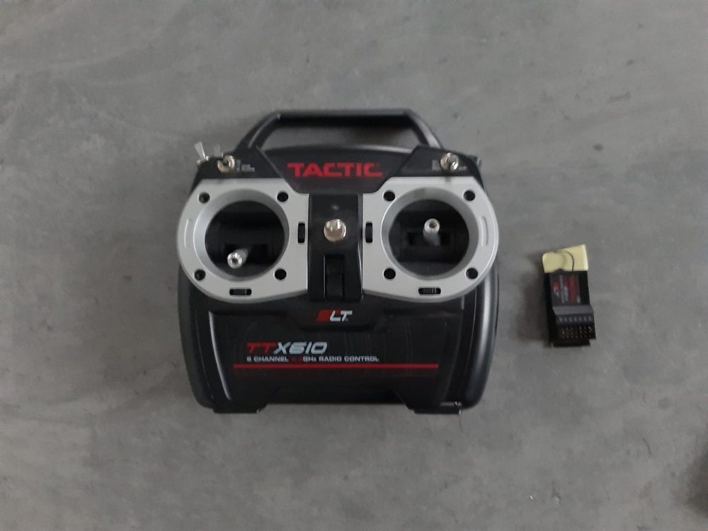 Fernsteuerung Tactic ttx 610 + Empfänger (Gebraucht) in Wittenbach für ...
