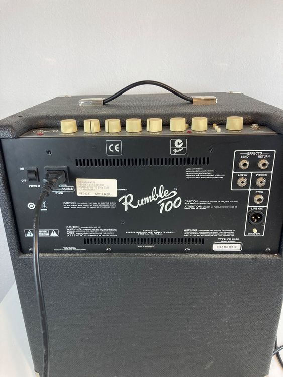 Fender Rumble 100 (Gebraucht) in Basel für CHF 100 – nur Abholung auf ...