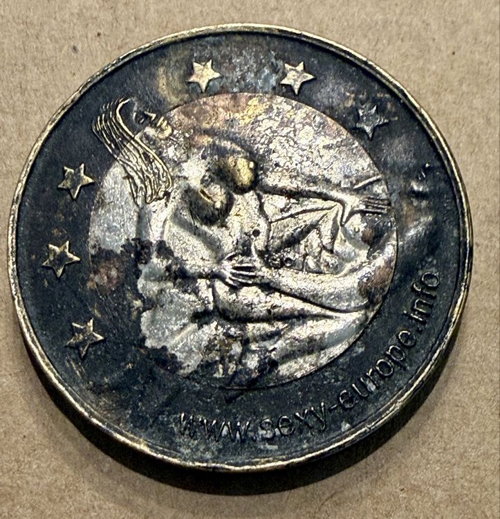 Seltenes 2 Euro Stuck