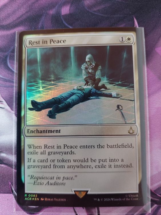 Rest in Peace, mtg Assassin's Creed | Kaufen auf Ricardo