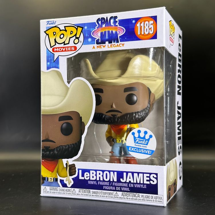 Funko Pop! Space Jam Lebron James Cowboy Exklusiv #1185 | Kaufen auf ...