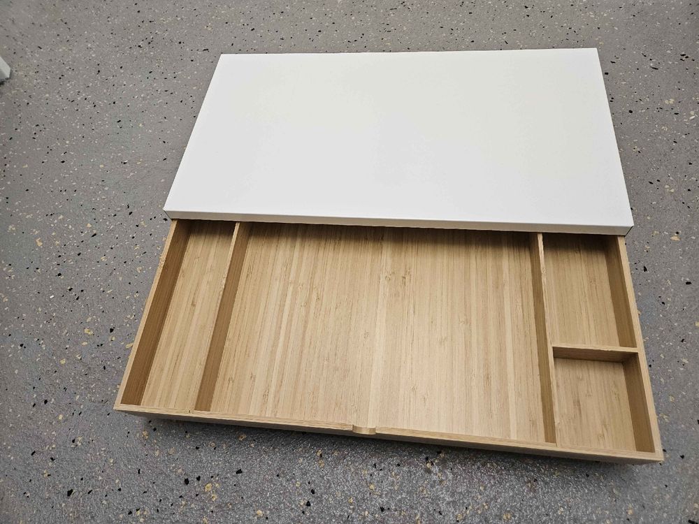 Ikea Elloven Monitorerhöhung mit Schublade (Neu (gemäss Beschreibung ...