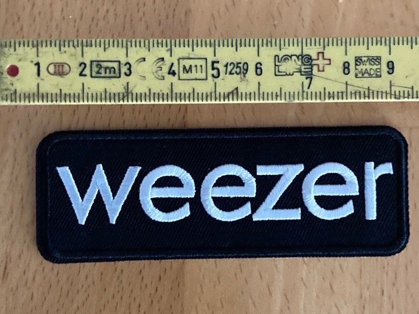 Weezer - Patch Aufnäher Sticker Metal Rock Band (Neu (gemäss ...