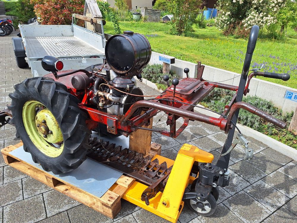 Aebi AM 53 Originalzustand Motormäher Balkenmäher (Gebraucht) in Auw für CHF 260 – nur Abholung ...