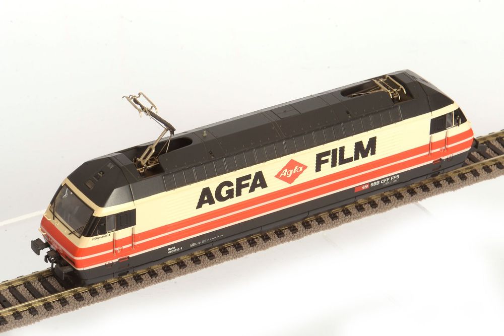 ROCO SBB Lok Re 460 «AGFA» OVP, H0, GS, 43655 (Gebraucht) in Bubendorf für CHF 85.45 – mit ...