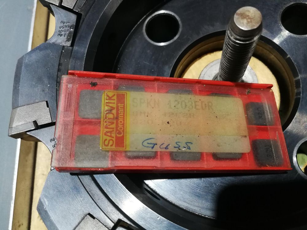 SANDVIK Coromant R265.2-200M Wendeplattenfräser Fräskopf (Gebraucht) in Tägerwilen für CHF 180 ...