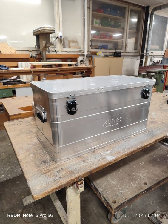 ALUTEC Aluminiumbox Basic 80 Liter, 325 x 385 x 775 mm (Gebraucht) in ...