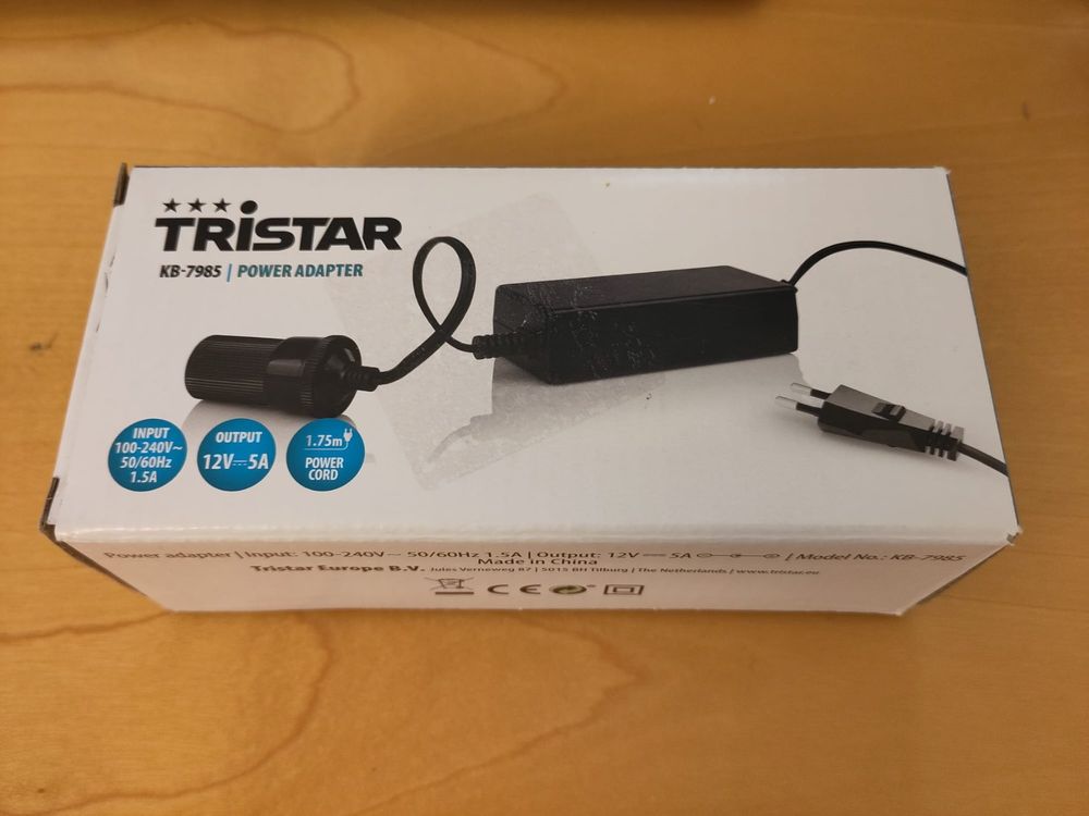 Tristar Power Adapter 230V zu 12V | Kaufen auf Ricardo