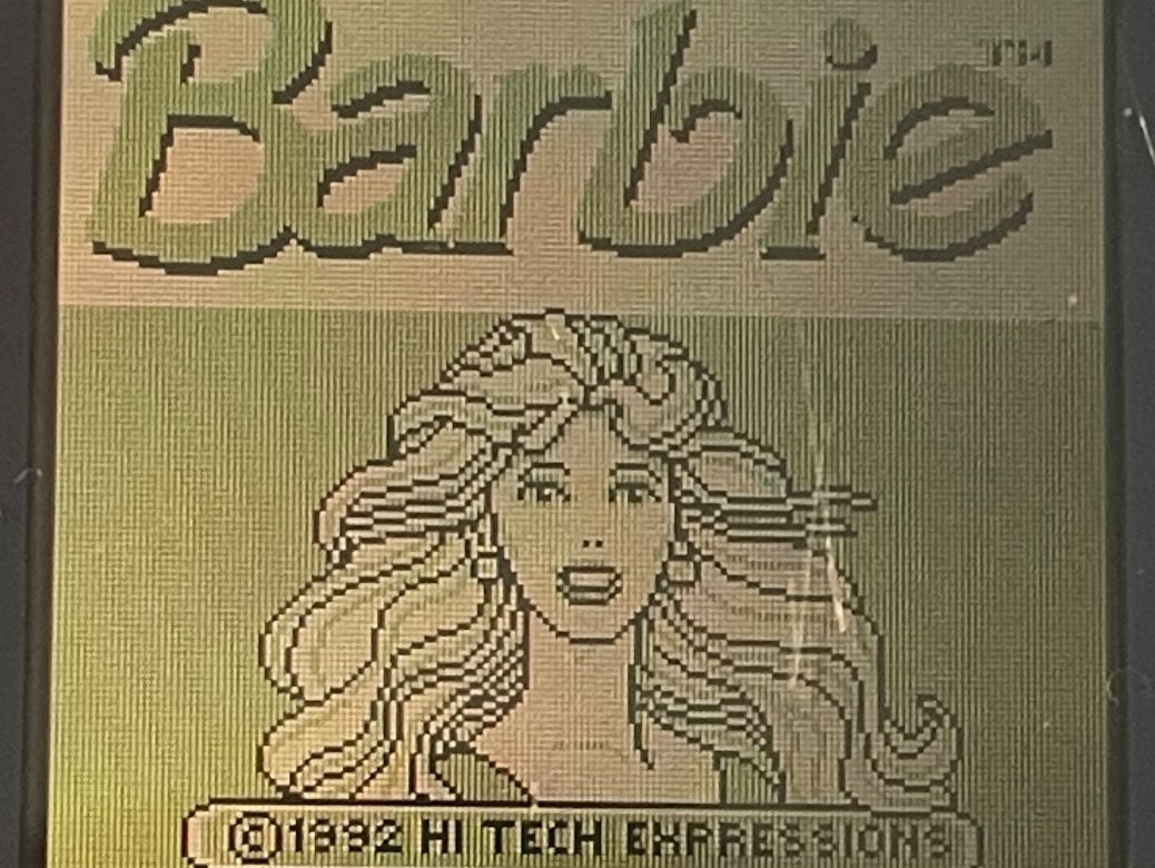 Barbie Game Girl - Nintendo Game Boy - schöner Zustand! (Gebraucht) in ...