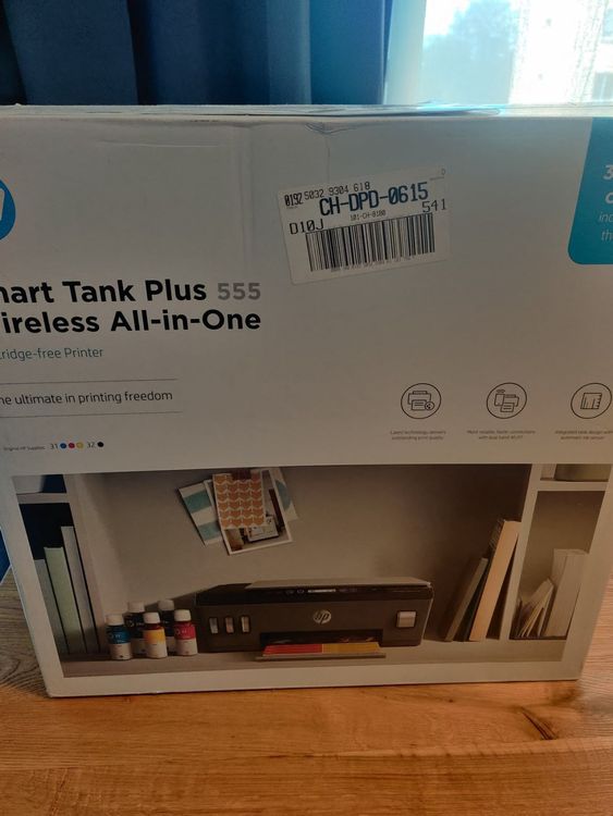 HP Smart Tank Plus 555 Wireless All-in-One (Neu (gemäss Beschreibung ...